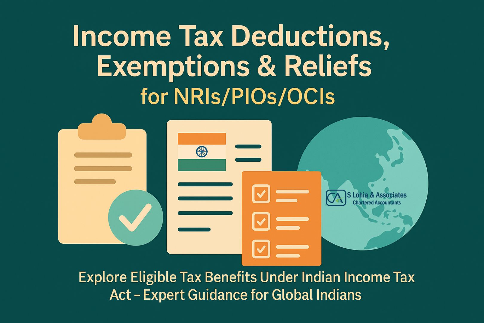 Income Tax Exemptions, Deductions, Reliefs - NRIs, PIOs, OCIs ...