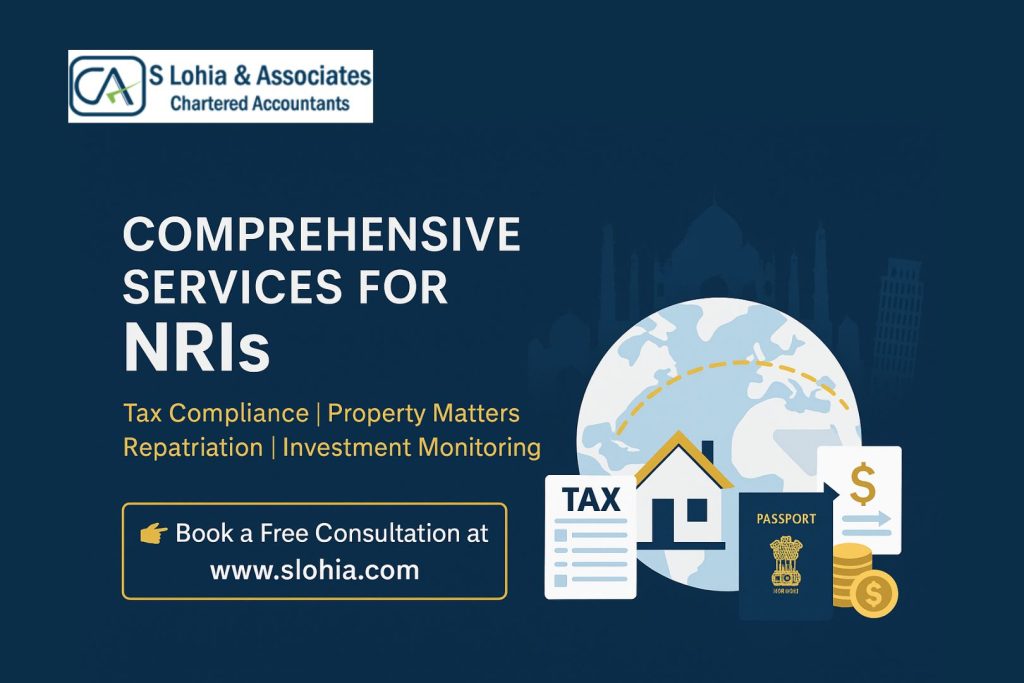 NRIs Foreign Citizens Chartered Accountant, Tax Consultant India - S ...